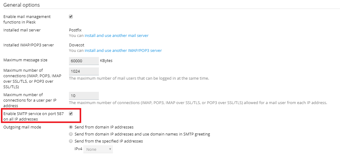 Plesk 587. Port Aktif Etme | PenDC Blog Sayfası